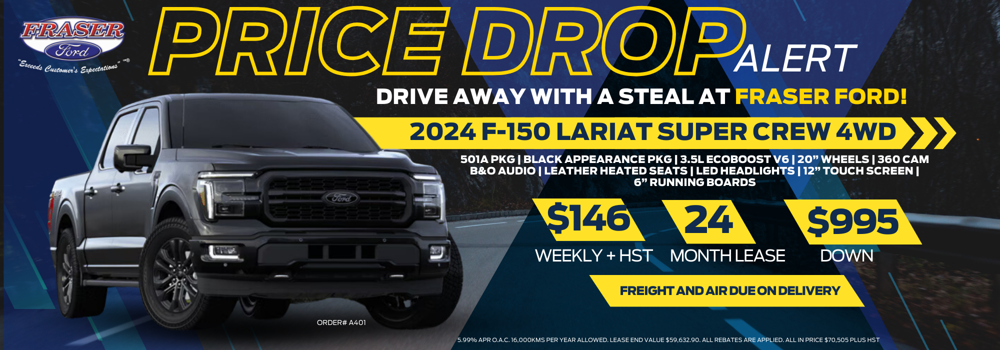 Promotions - Fraser Ford